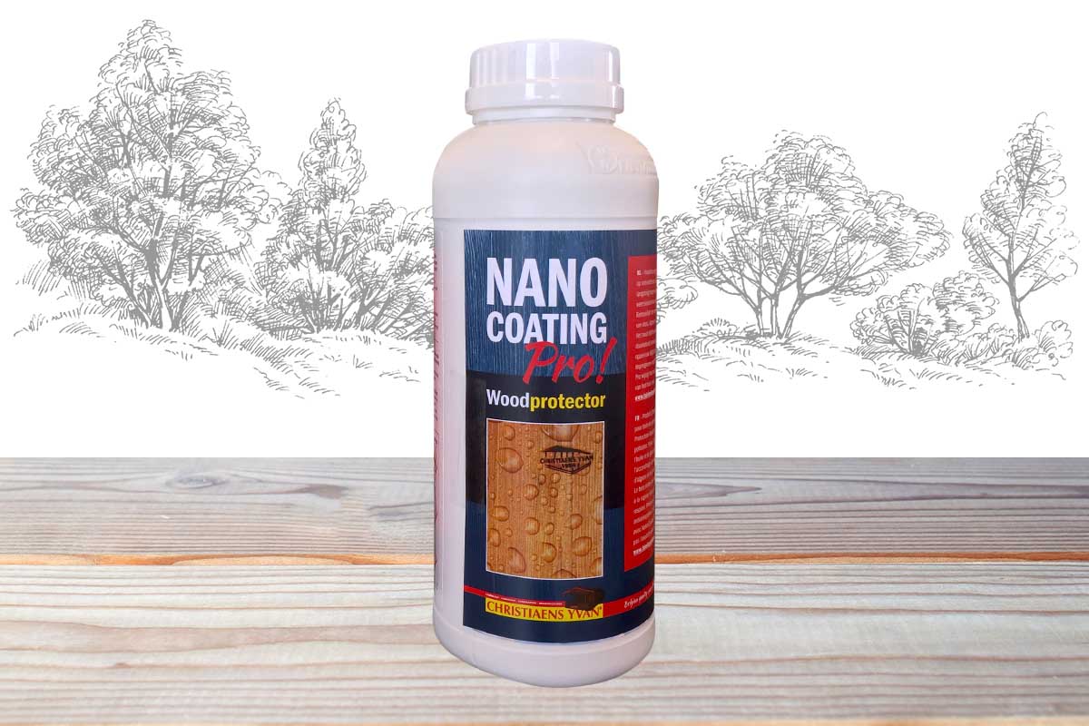 Woodprotector voor Tuinhuis en carport. Nano Coating Pro, koop online.